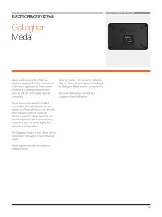 Gallagher Systems Catalogue | PDF