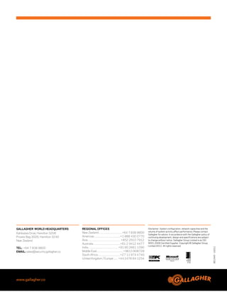 Gallagher Systems Catalogue | PDF