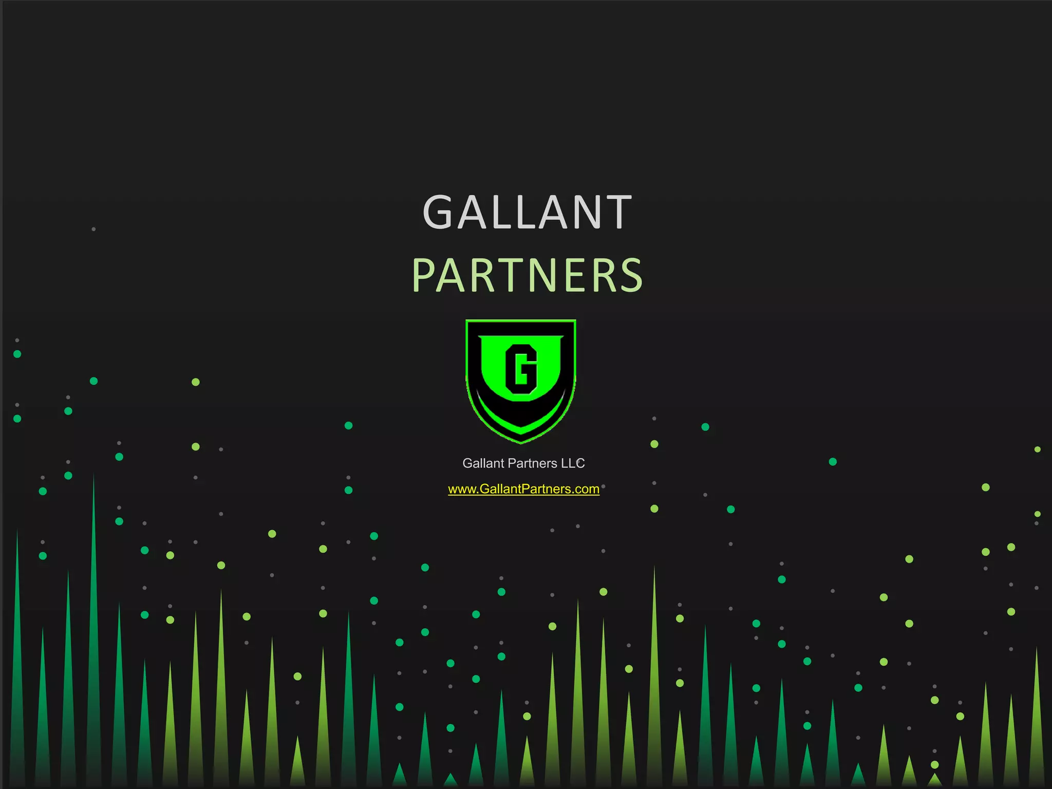 Gallant Partners DR initiative | PDF