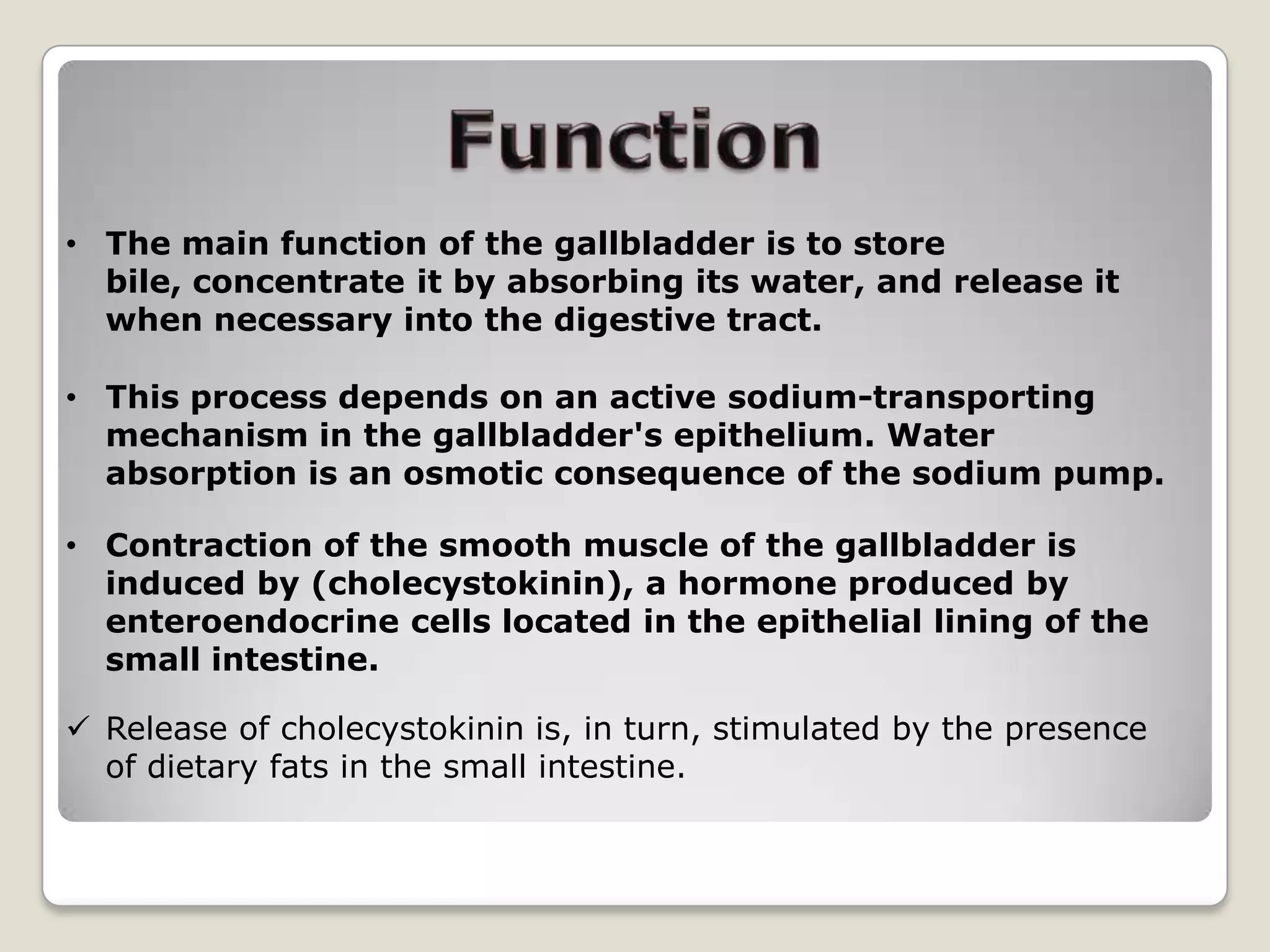 Histology of Gall bladder | PPTX