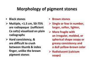 GALL BLADDER from medicine pathology course | PPT
