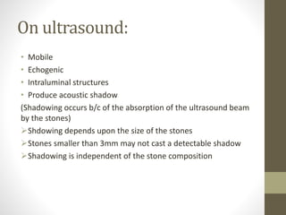 Anatomy and Sonography of Gallbladder | PPTX