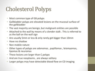 Anatomy and Sonography of Gallbladder | PPTX
