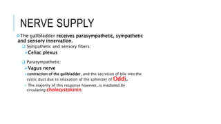 Gall bladder anatomy | PPTX