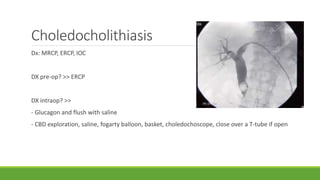 Gallbladder and biliary system 2019 absite | PPTX