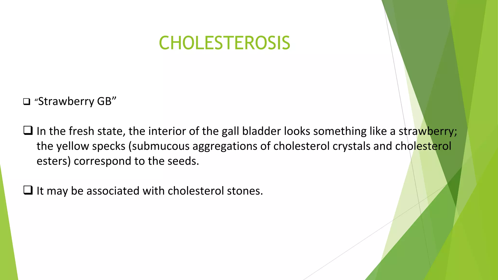 Gallbladder benign conditions | PPTX