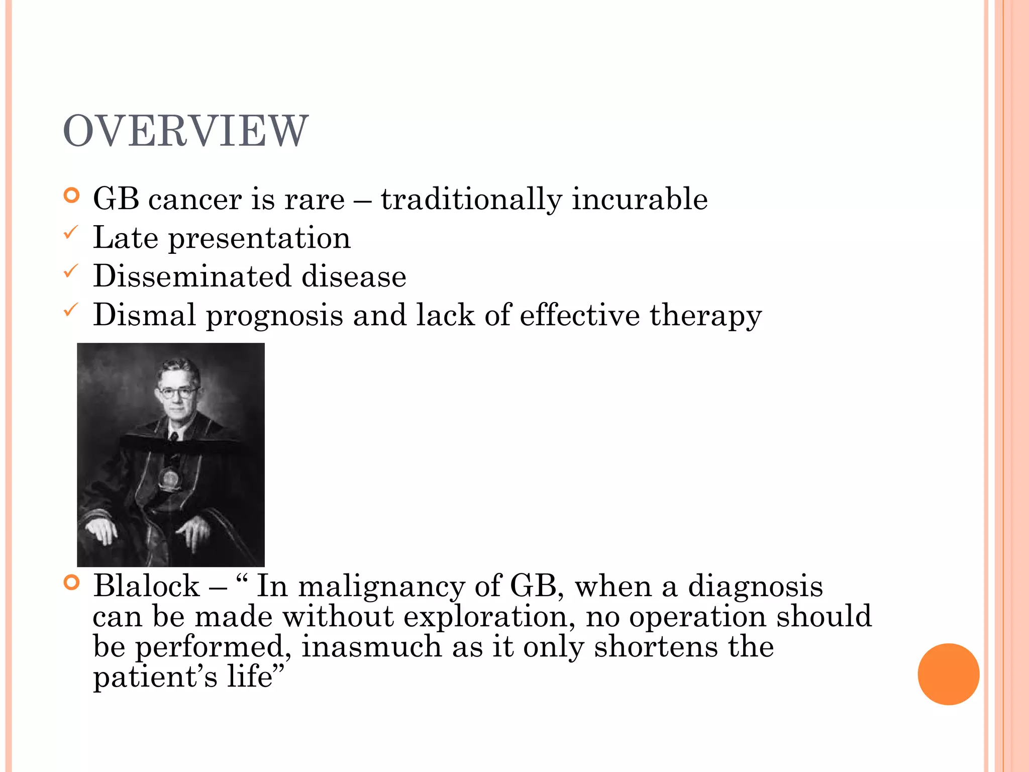 Gall bladder cancer | PPT