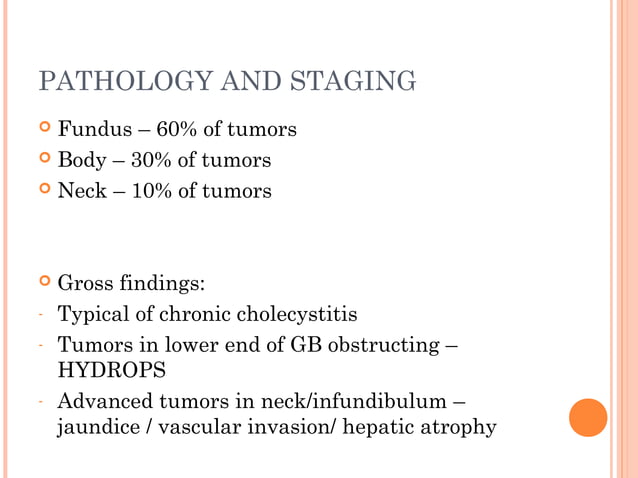 Gall bladder cancer | PPT