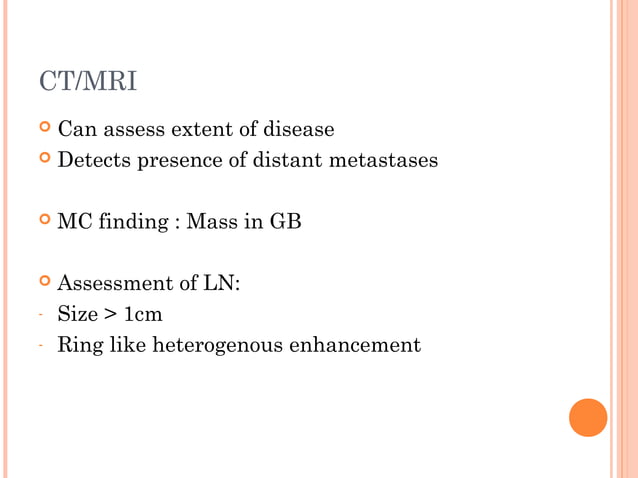 Gall bladder cancer | PPT