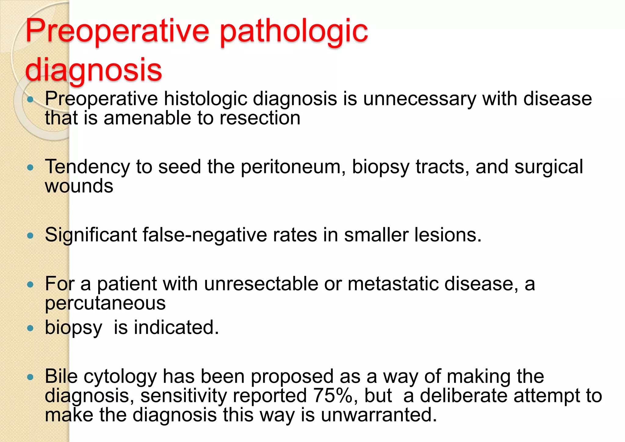 Gall bladder cancer management | PPTX