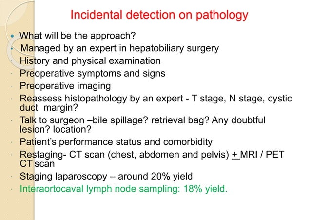 Gall bladder cancer management | PPTX | Digestive Disorders | Diseases ...