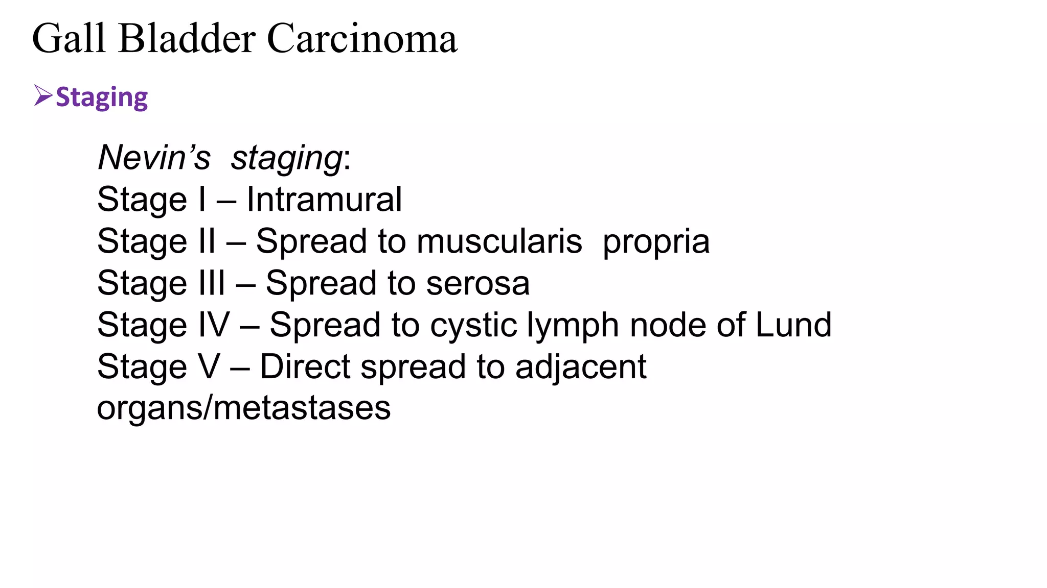 Gall bladder carcinoma | PPTX