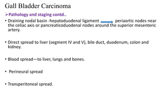 Gall bladder carcinoma | PPTX