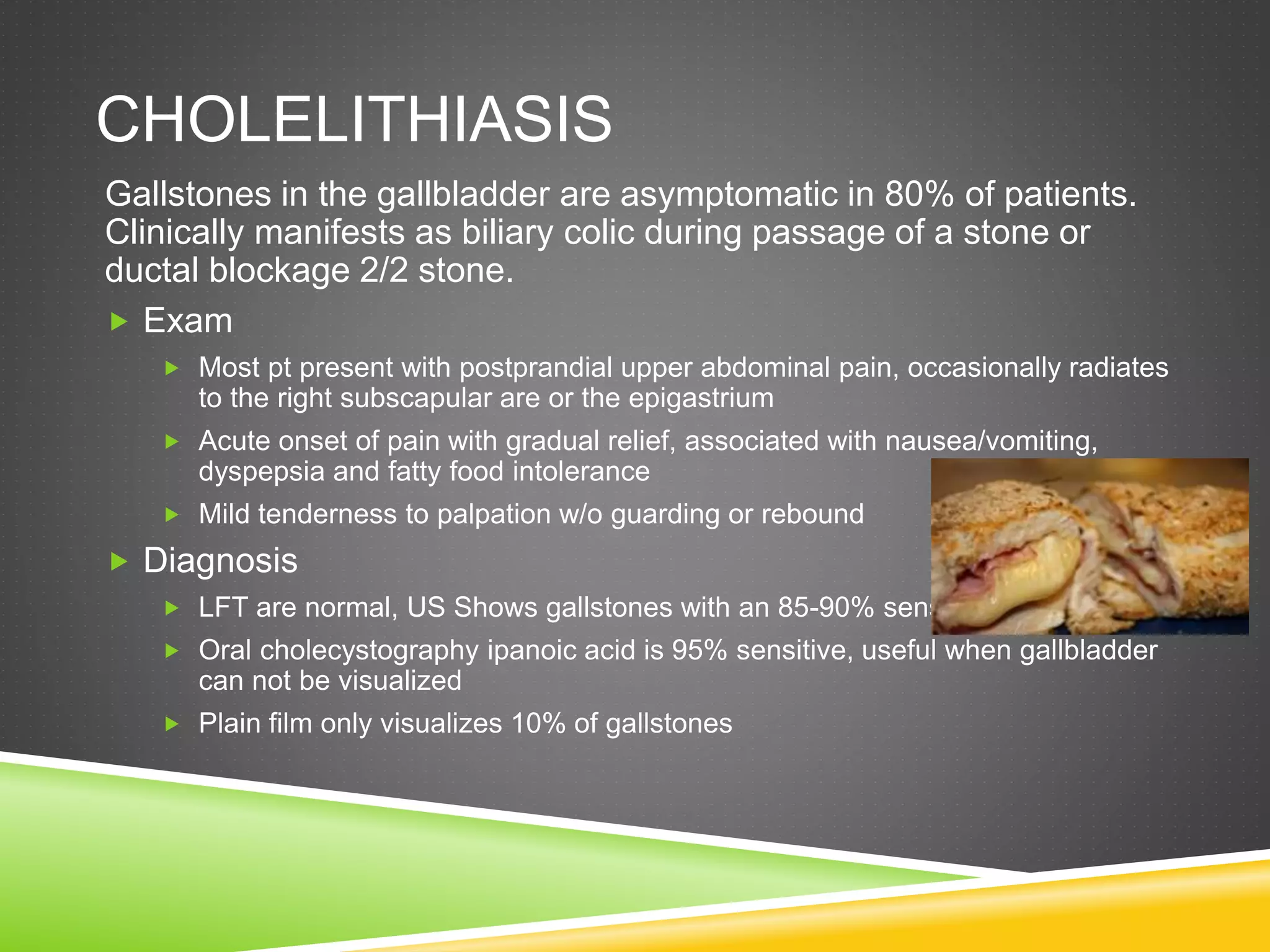 Gallbladder disease galster | PPTX