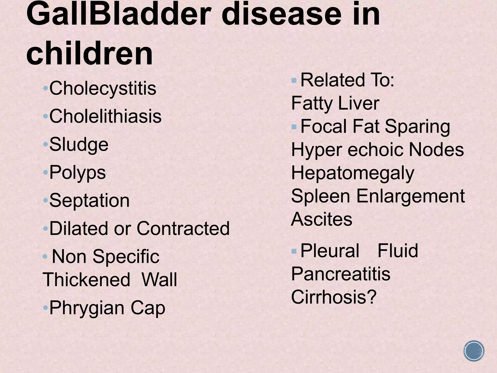 Gallbladder Disease in Children.pptx