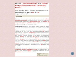 Gallbladder Disease in Children.pptx
