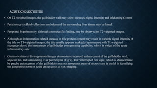 imaging works n gall bladder pathologies | PPTX