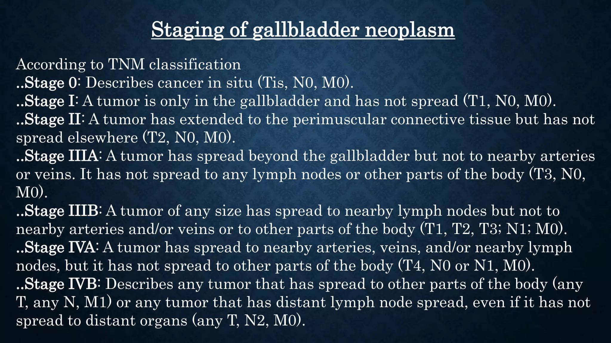 Gallbladder neoplasm | PPT