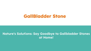 Gallbladder Stone _ Hari Laser Clinics.pptx | Digestive Disorders ...
