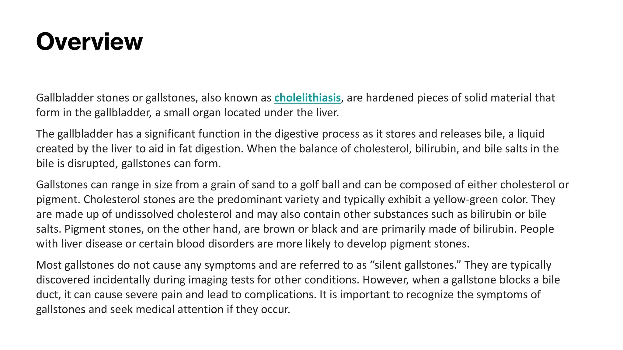 Gallbladder Stones - (Cholelithiasis) Symptoms & Solutions.pdf