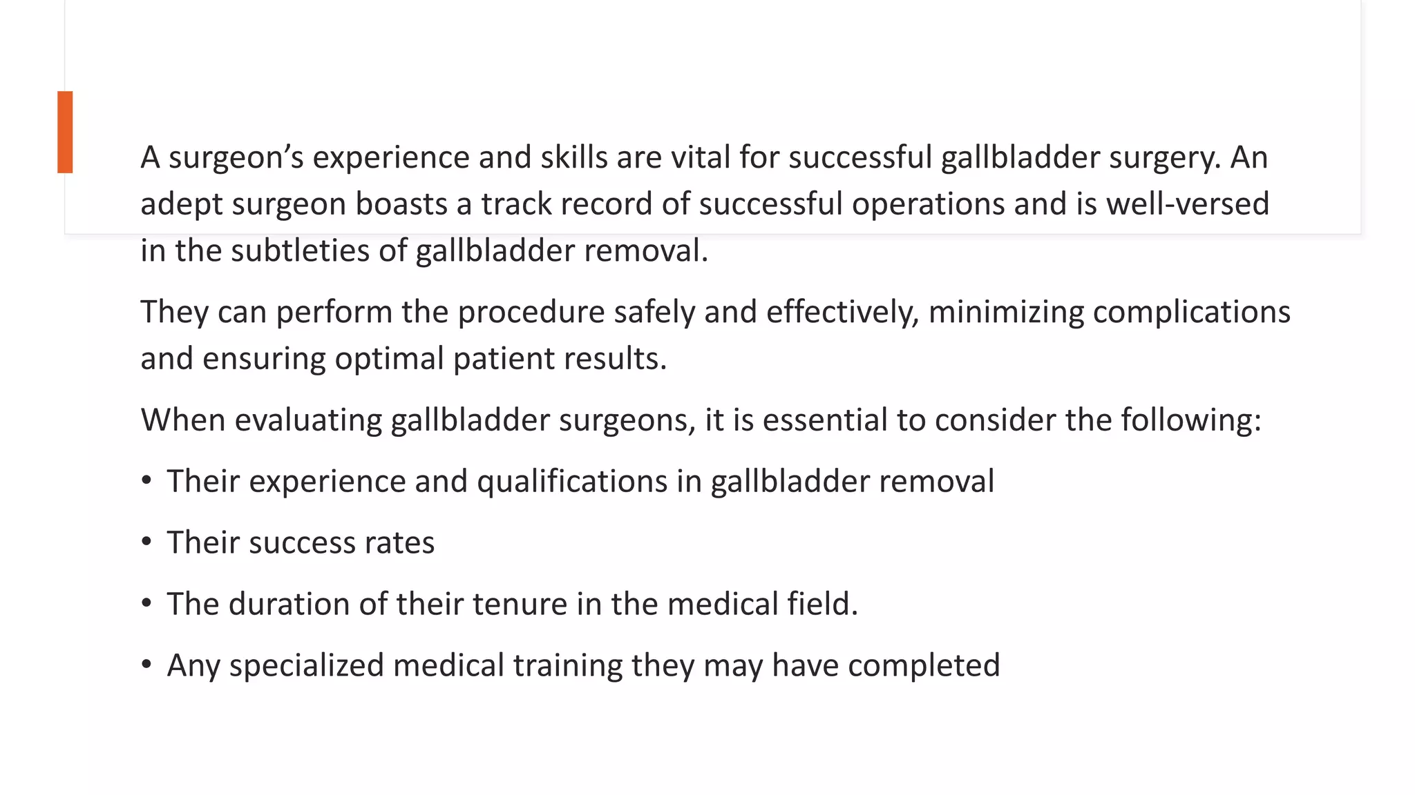 Gallbladder Surgeons - Types of Surgery and Risks.pdf