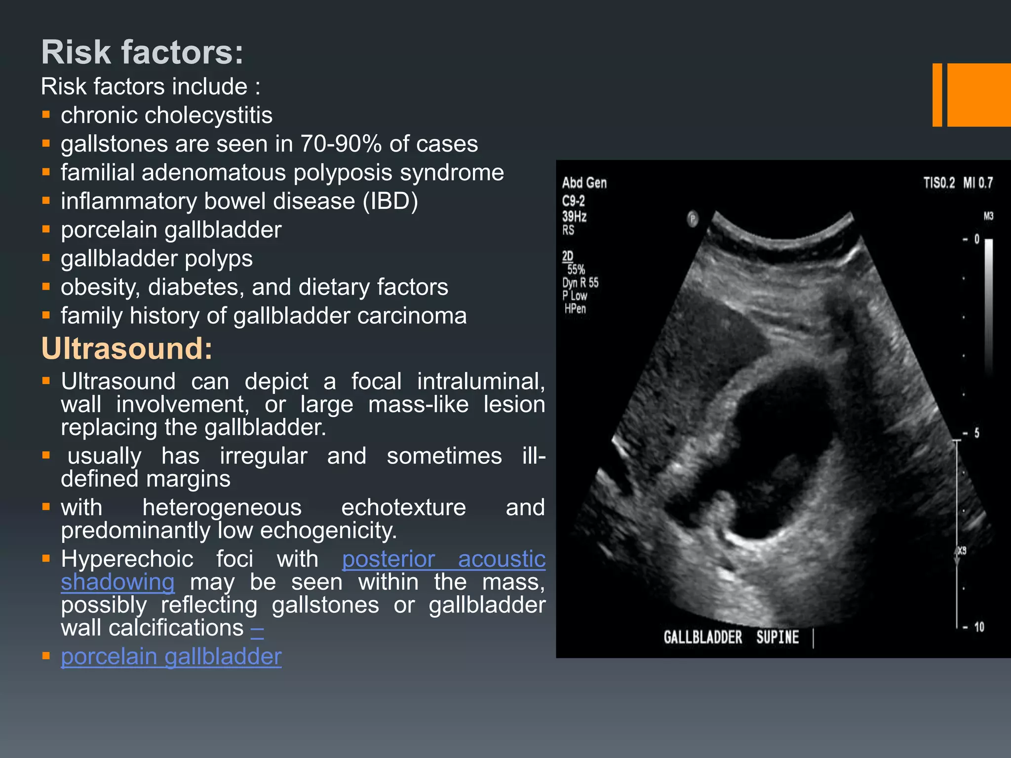 Gallbladder ultrasound (basic) | PPTX