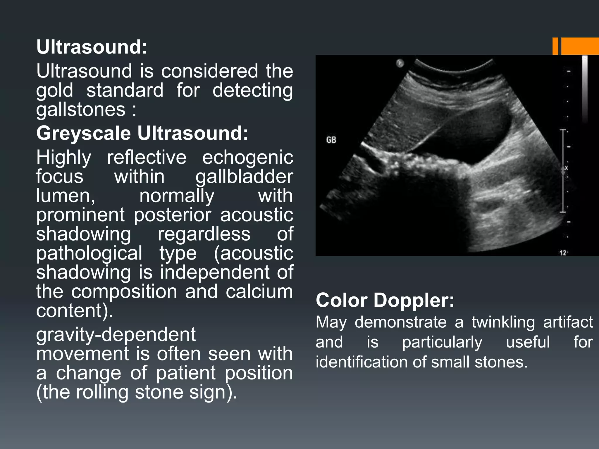 Gallbladder ultrasound (basic) | PPTX