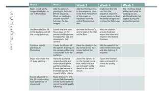 Gallery project pre production | PPT