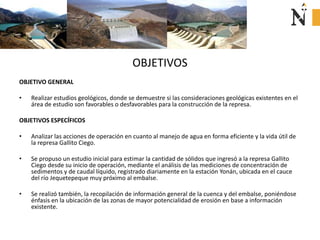 Gallito ciego Represa Cajamarca | PPTX