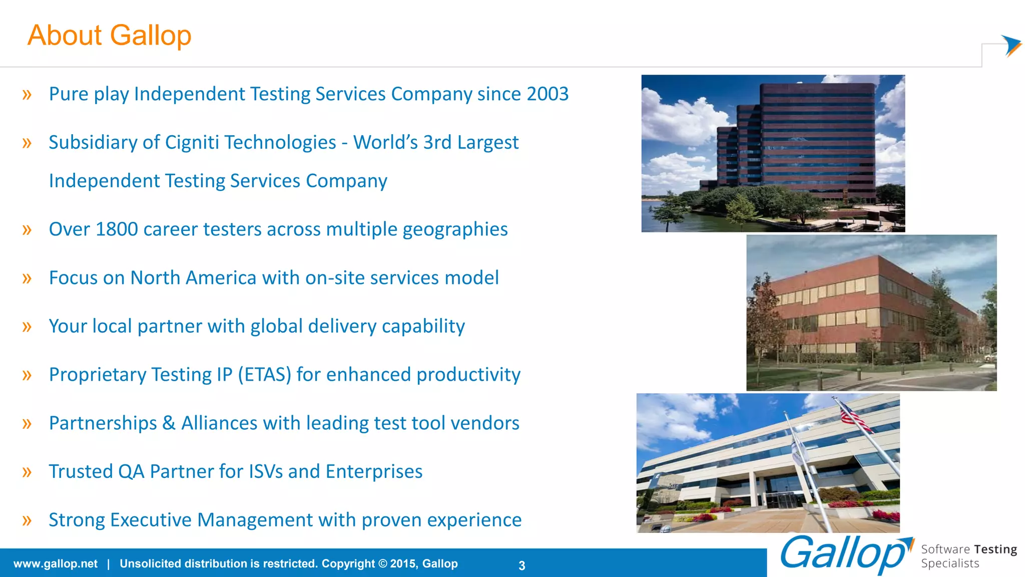 Gallop Corporate Overview | PDF