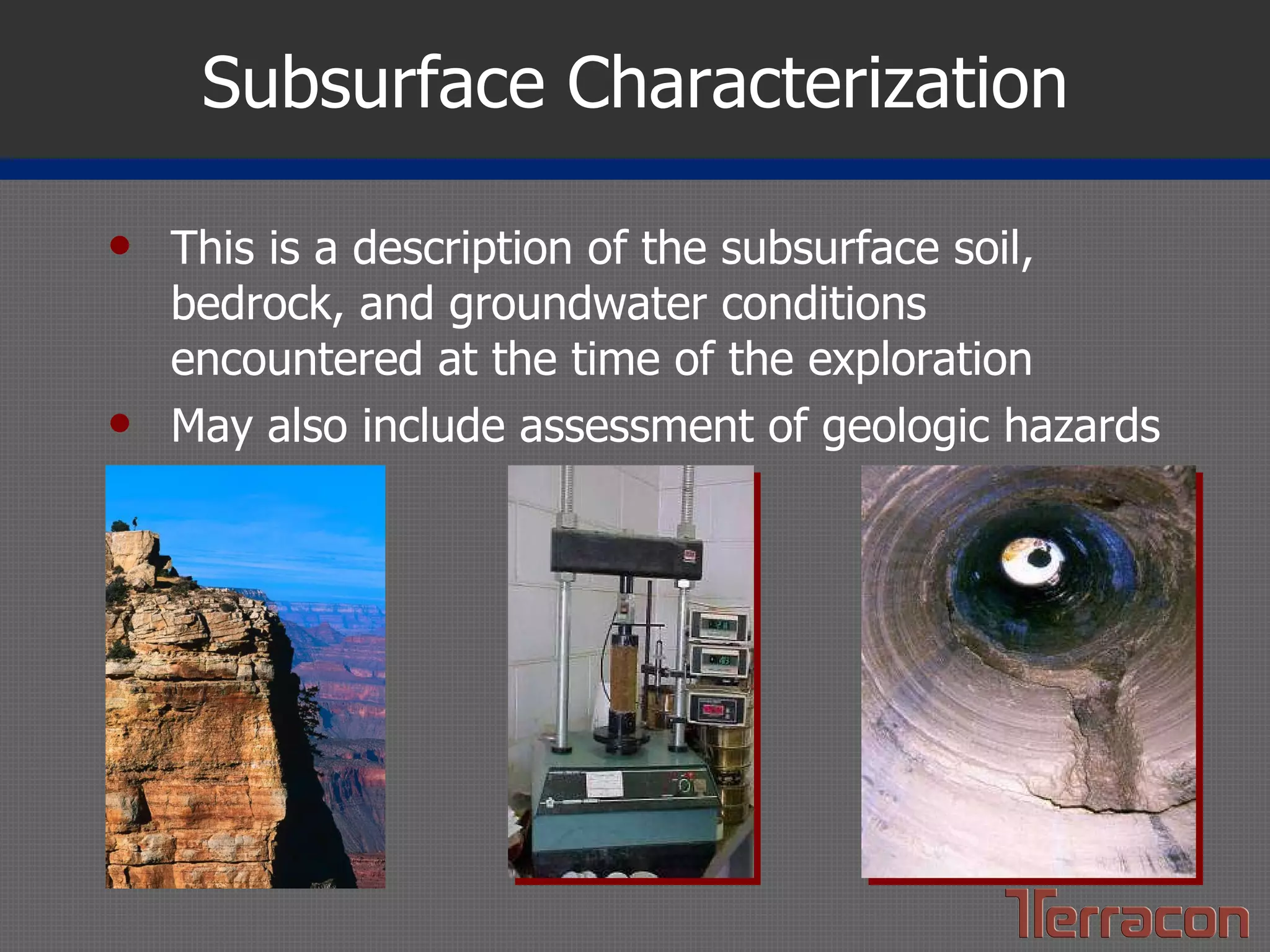 General Geotechnical Presentation | PPT