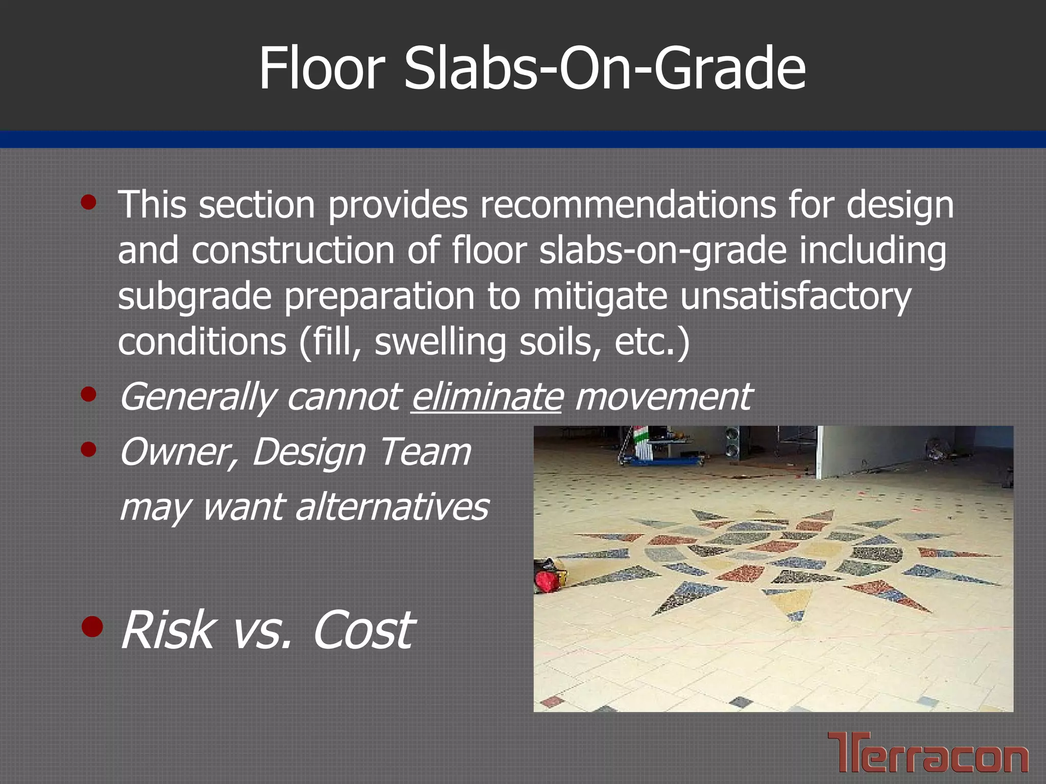General Geotechnical Presentation | PPT