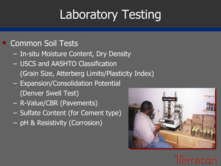 General Geotechnical Presentation | PPT