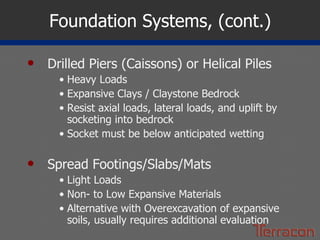 General Geotechnical Presentation | PPT