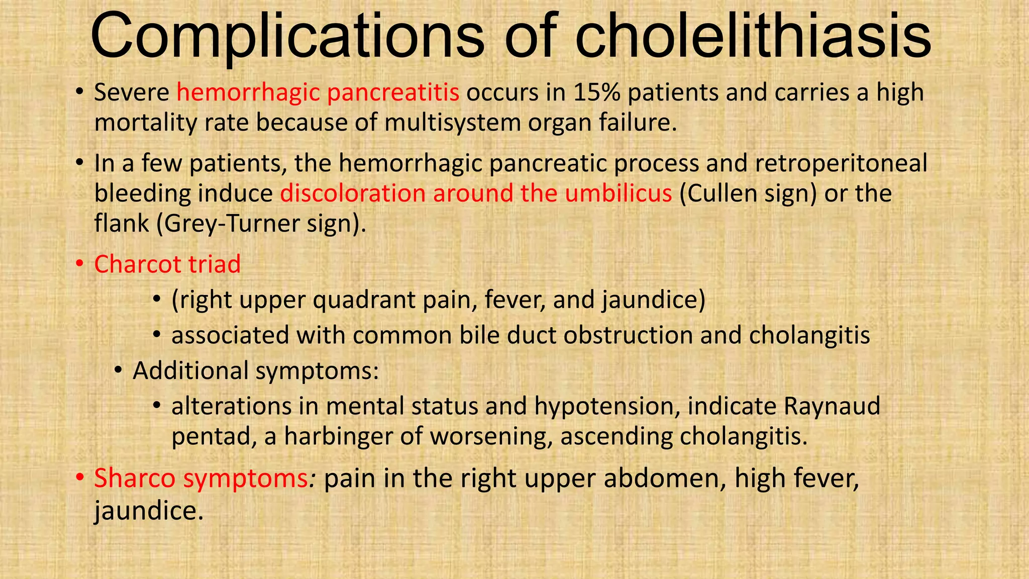 Gall stone disease | PPTX