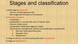 Gall stone disease | PPTX