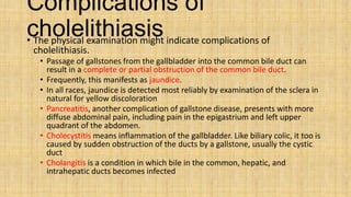 Gall stone disease | PPTX