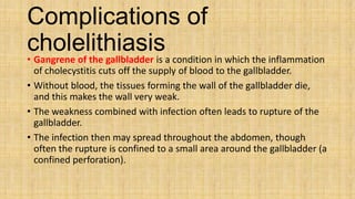 Gall stone disease | PPTX