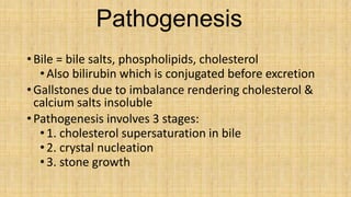 Gall stone disease | PPTX