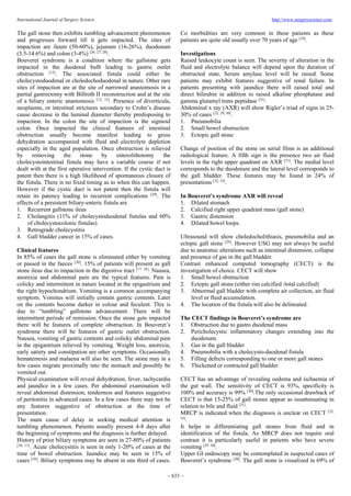 Gallstone ileus | PDF