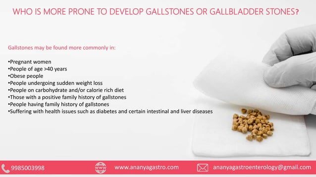 Gallbladder Stone / Gallstones causes, symptoms and treatment by Ananya ...