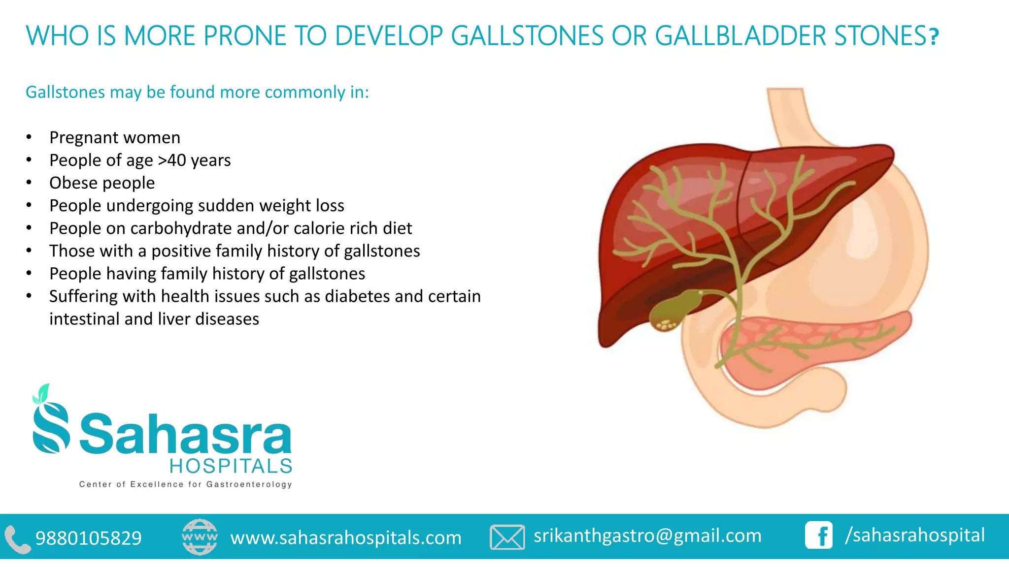 GALLBLADDER STONES SYMPTOMS, CAUSES AND TREATMENT | PPT