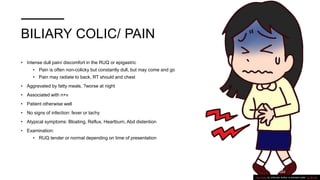 Gallstones disease in surgery power point | PPTX