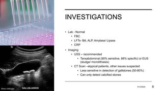 Gallstones disease in surgery power point | PPTX