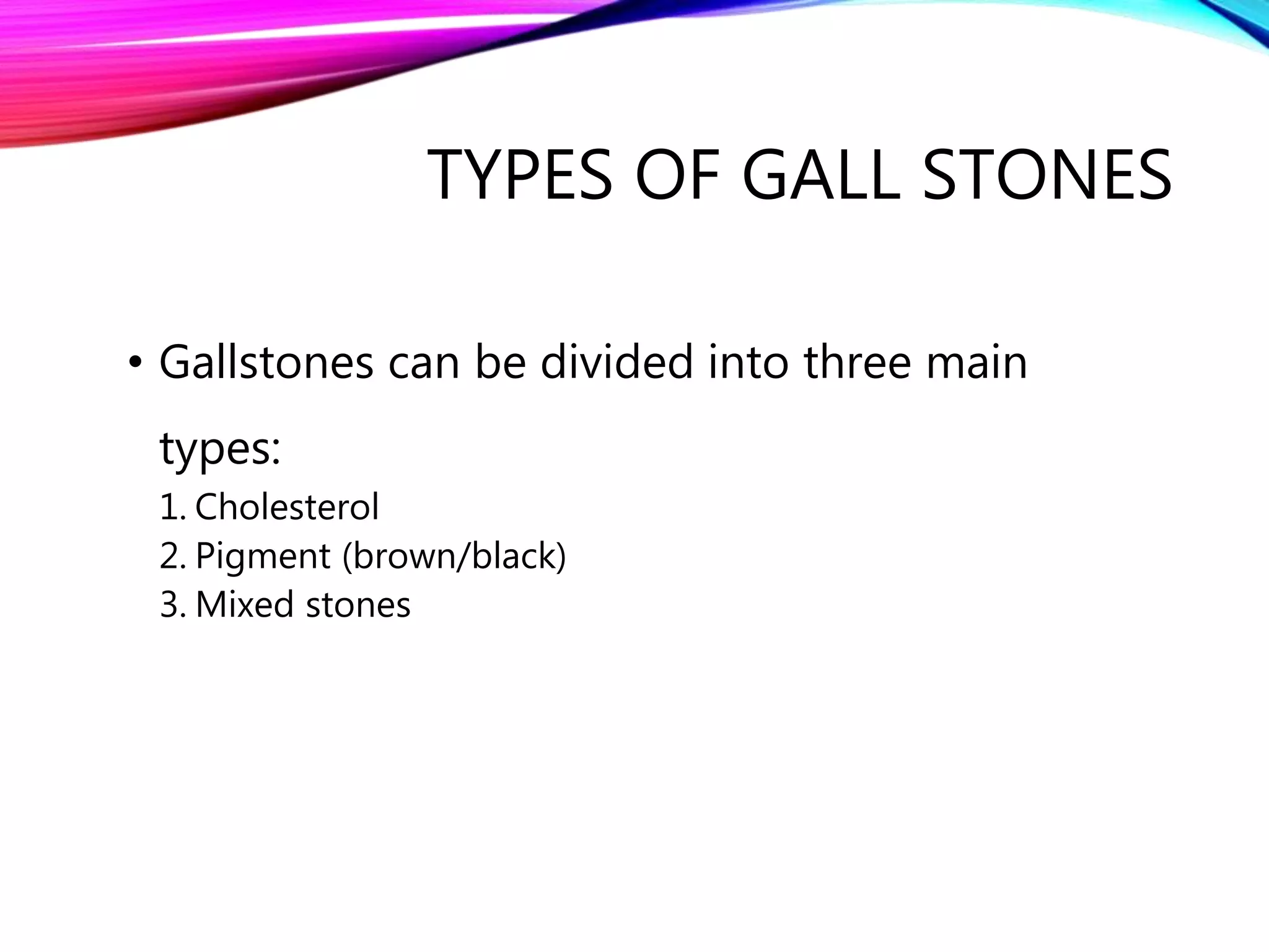 Gallstones and it's Complications | PPTX
