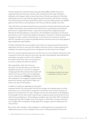 Gallup's Notes on Reinventing Performance Management | PDF