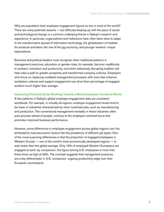 Gallup state-of-the-global-workplace-report-2017 executive-summary | PDF