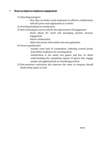 Gallup Q12 index survey | PDF