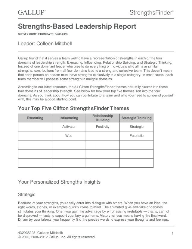 Stengths Based Leadership Report stengths-based-leadership-report