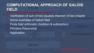 Galois field | PPTX